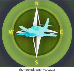 Flight Direction Stock Illustration 40702213 | Shutterstock