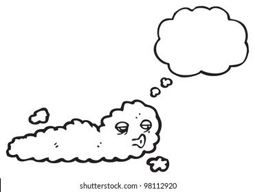 Floating Cloud Cartoon Stock Illustration 98112920 | Shutterstock