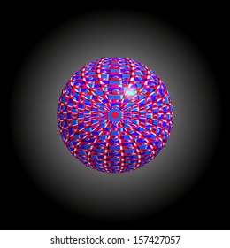 Floating Spin Sphere Stock Illustration 157427057 | Shutterstock