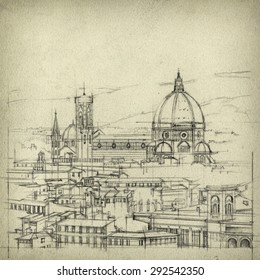 2,928 Florence drawing Images, Stock Photos & Vectors | Shutterstock