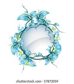 Flower Frame Creeper Stock Illustration 57872059 | Shutterstock