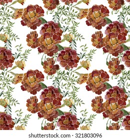 Flower Saffron Seamless Pattern Stock Illustration 321803096 | Shutterstock