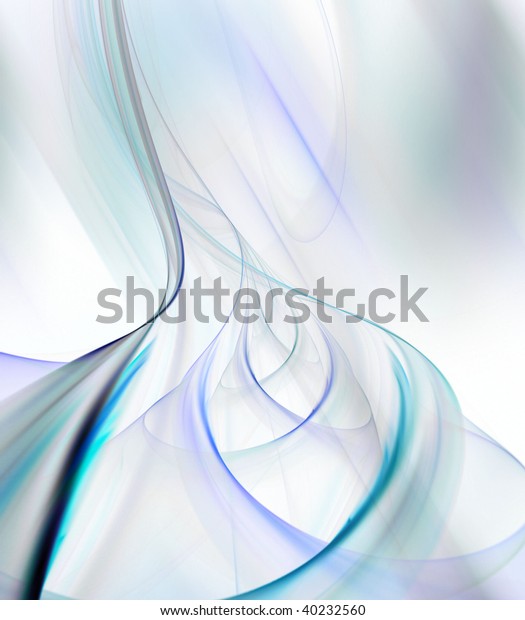 Flowing Ribbons Thread Textures Weaving Effect Stock Illustration 40232560