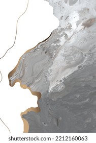 Fluid Art Acrylic Border Frames Your Stock Illustration 2212160063 ...