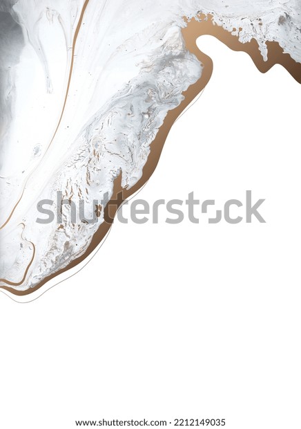 Fluid Art Acrylic Border Frames Your Stock Illustration 2212149035 ...