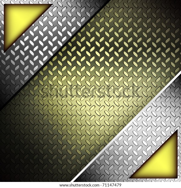 Fluted Metal Texture Stock Illustration 71147479 | Shutterstock