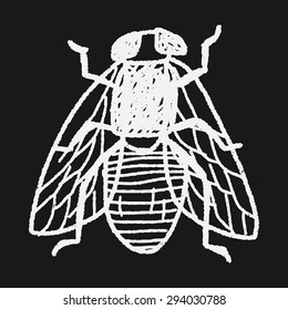 Fly Bug Doodle Stock Illustration 294030788 | Shutterstock