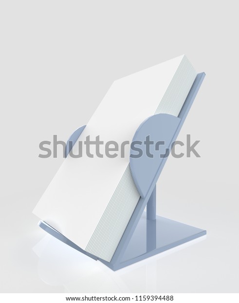 Flyer Holder Box Template Customisation 3d Stock Illustration ...