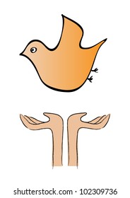 671 Letting go birds Images, Stock Photos & Vectors | Shutterstock