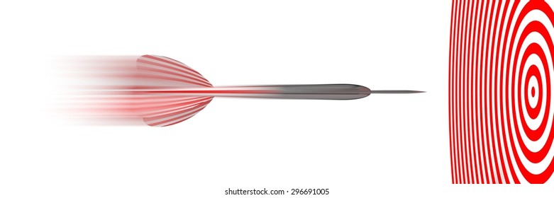 Ilustrasi Stok Flying Dart 296691005 | Shutterstock