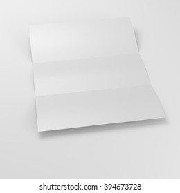 Folded Sheet Paper Stock Illustration 394673728 | Shutterstock
