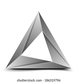 Folded Triangle Stock Illustration 186319796 | Shutterstock