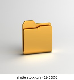 Folder Gold Stock Illustration 32433076 | Shutterstock