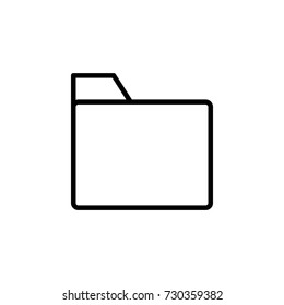 Folder Icon Admin Sign Office Symbol 스톡 일러스트 730359382 | Shutterstock