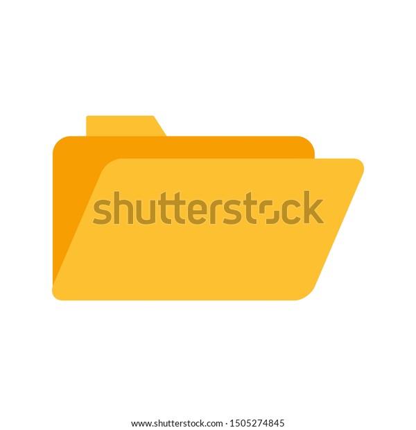 folder icon creative design template