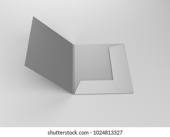 Folder Mockup 3d Render Stock Illustration 1024813327 | Shutterstock