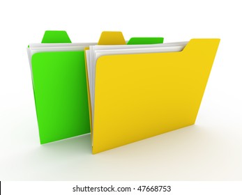 Green File Folder Icon Stock Vector (Royalty Free) 120279457 | Shutterstock