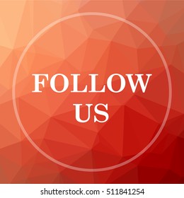 Follow Us Icon Follow Us Website Stock Illustration 511841254 ...