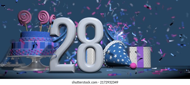 8,394 28 birthday Images, Stock Photos & Vectors | Shutterstock