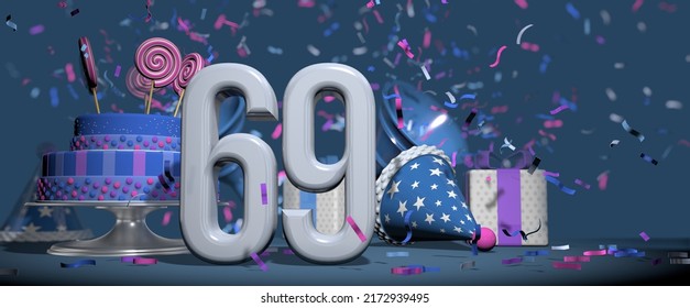 2,962 69 birthday Images, Stock Photos & Vectors | Shutterstock