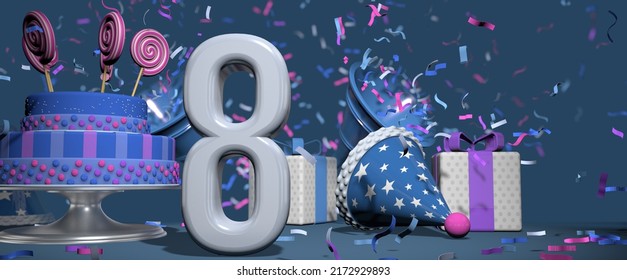 1,440 Sparkle Number 8 Images, Stock Photos & Vectors | Shutterstock