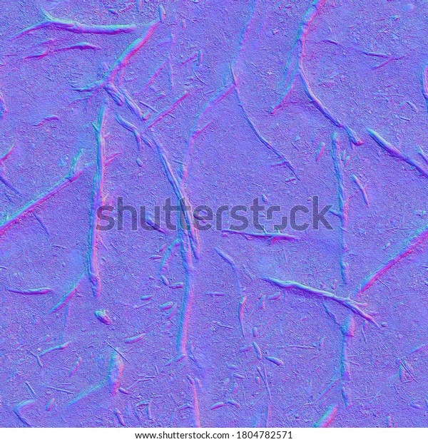Forest Ground Normal Map Texture Bump Stock Illustration 1804782571 ...