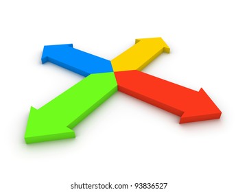 1,405 Four side arrow Images, Stock Photos & Vectors | Shutterstock