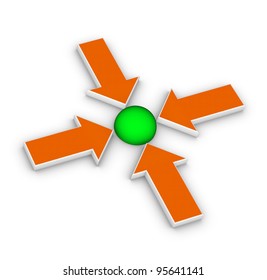46,198 Arrows pointing center Images, Stock Photos & Vectors | Shutterstock