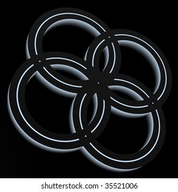 Four Circle Symbol Stock Illustration 35521006 | Shutterstock