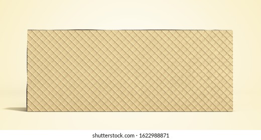 Four Rectangle Shape Wafer Biscuit 3d Stock Illustration 1622988871 ...