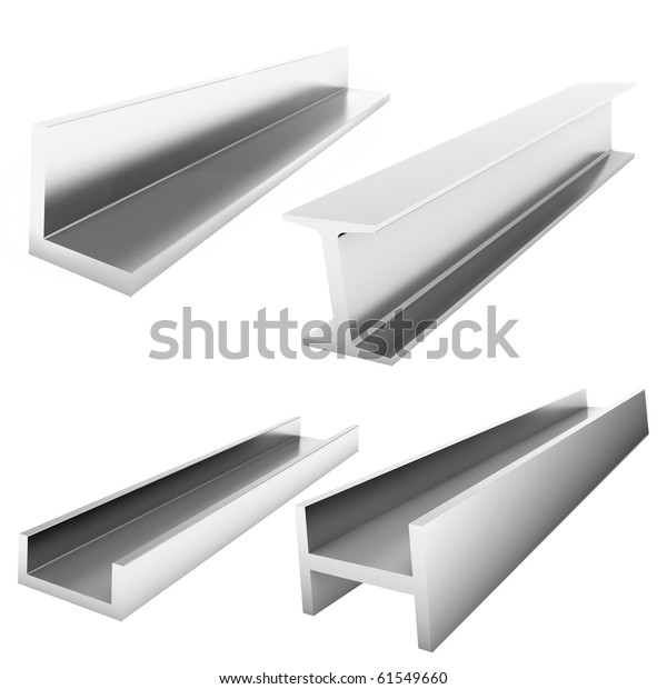 four stainless steel construction bricks on the white