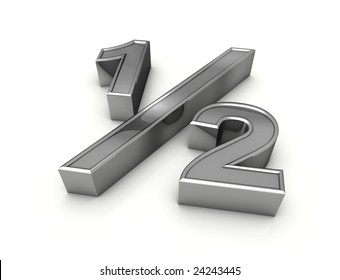 229 One half fraction Images, Stock Photos & Vectors | Shutterstock