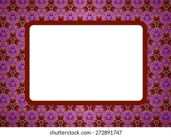 Frame Pattern Background Stock Illustration 272891747 | Shutterstock