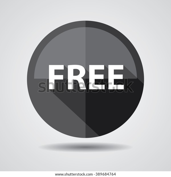 Freebutton Label Sign Stock Illustration 389684764 | Shutterstock
