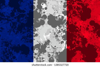 French Flag Background Stock Illustration 1385327720 | Shutterstock