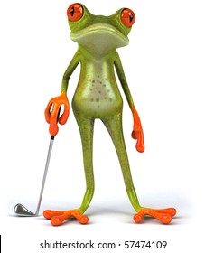 330 Frog Golf Images, Stock Photos & Vectors | Shutterstock