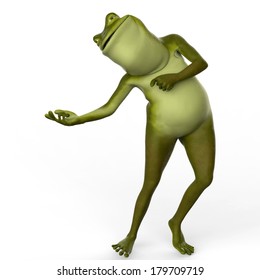 Frog Pointing Stock Illustration 179709719 | Shutterstock