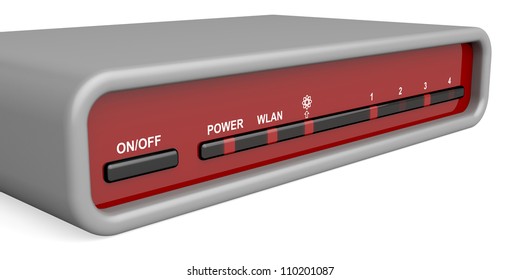 Front Panel Wireless Router Stock Illustration 110201087 | Shutterstock