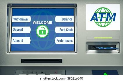 344 Atm machine front view Images, Stock Photos & Vectors | Shutterstock