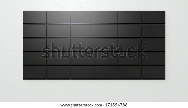 Front View Wall 30 Stacked Flat Stock Illustration 171554786 | Shutterstock