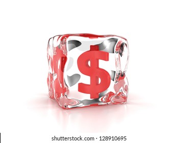 465 Frozen Dollar Sign Images, Stock Photos & Vectors | Shutterstock