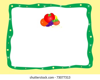 Fruit Text Box: ilustración de stock 73077313 | Shutterstock