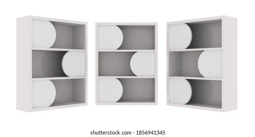 126 Standing Unit Display 3d Mockup Retail Shelves Stand Images, Stock ...