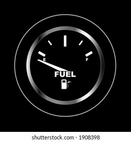 145 Fuel Gauge Shows Empty Tank Images, Stock Photos & Vectors ...