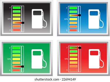 Fuel Level Stock Illustration 22694149 | Shutterstock