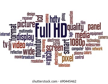 Full Hd Word Cloud Concept On Stock Illustration 690445462 | Shutterstock