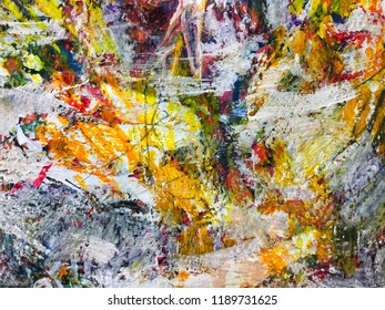 Fun Beautiful Composition Artwork Design Colorful Stock Illustration ...