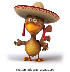 355 Chicken in sombrero Images, Stock Photos & Vectors | Shutterstock