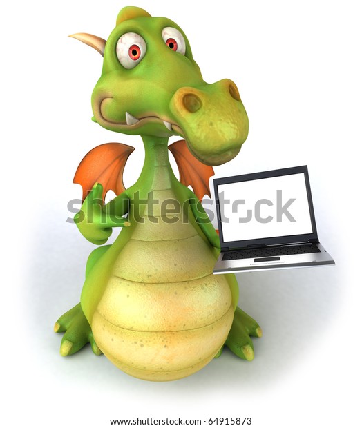 Fun Dragon Stock Illustration 64915873 | Shutterstock