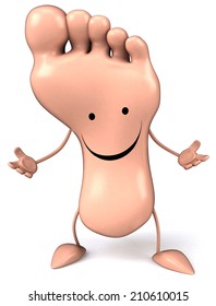 Fun Foot Stock Illustration 210610015 | Shutterstock